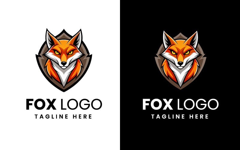Creative Fox Logo Premium Design #446044 - TemplateMonster