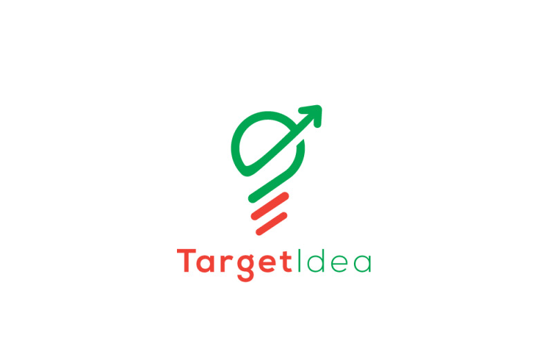 Target Idea Logo Design Template #446065 - TemplateMonster