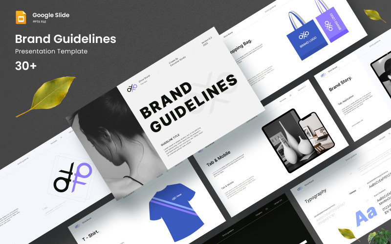 Brand Guideline Google Slide Template____ - TemplateMonster