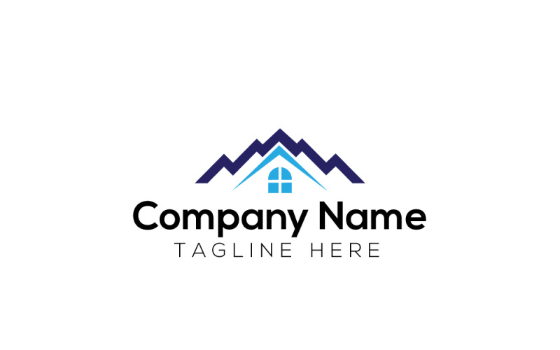 Mountain Property Logo Design Template 2 - TemplateMonster