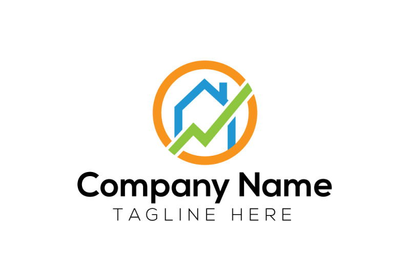Ev Pazarlama Logo Tasarım Şablonu 2 #446503 - TemplateMonster