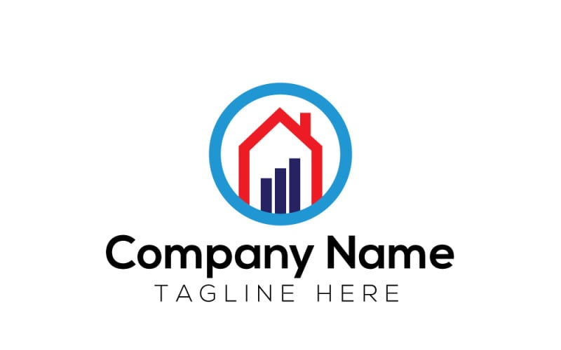 House Marketing Logo Design Template 3 - TemplateMonster