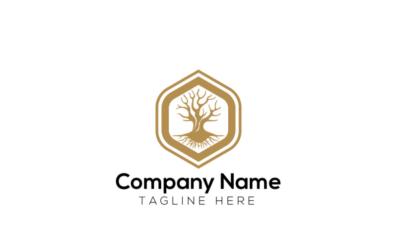 Tree Logo Design Template 6 #446785 - TemplateMonster