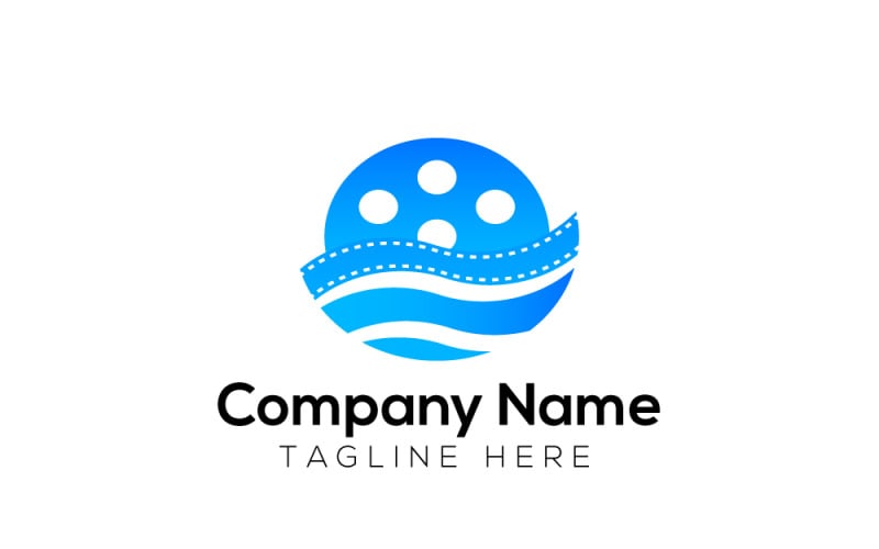 Production Company Logo Design #446891 - TemplateMonster