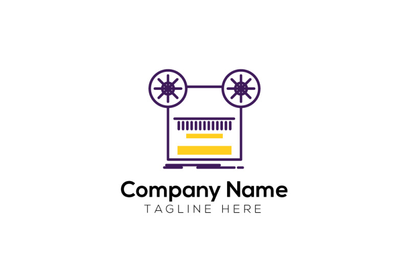 Production Company Logo Design 8 #446965 - TemplateMonster