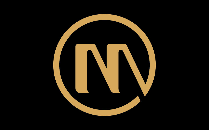 Letter M minimal logo icon design template elements V12