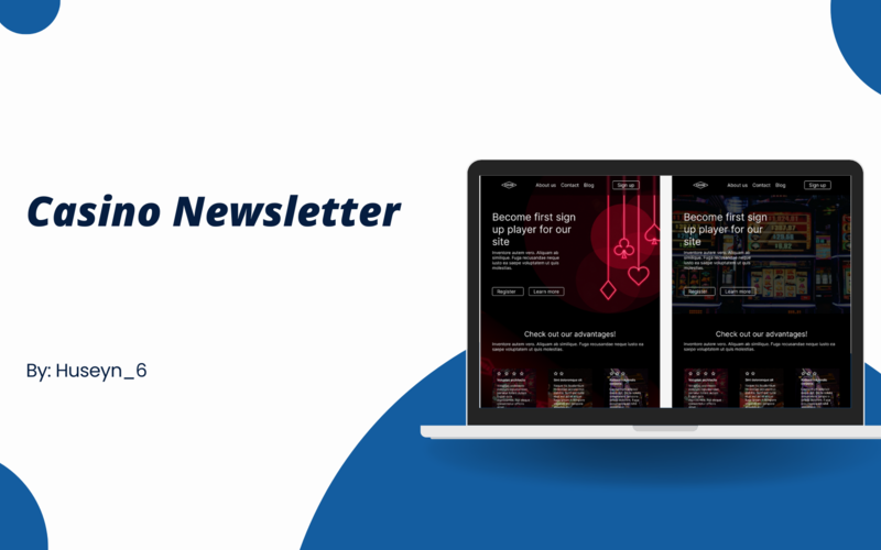 46+ Blue Newsletter Templates for Blue-Color Emails
