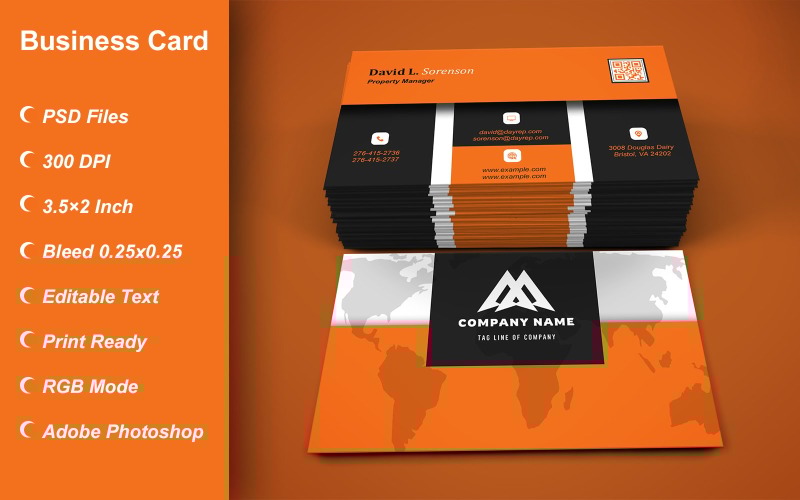 Business Card Template for Property - Dealers - Corporates ...