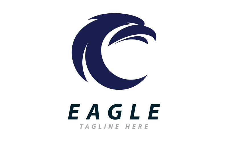 Eagle Logo Vector, Creative eagle icon Template illustration V3