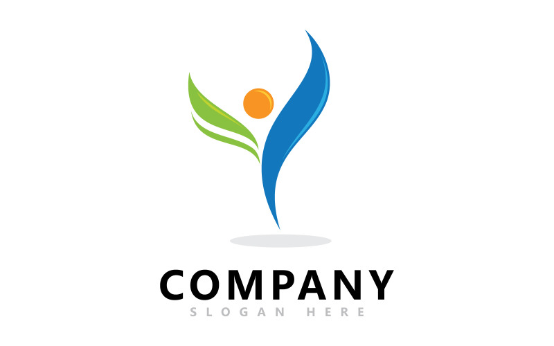 Character logo sign illustration people vector design V11