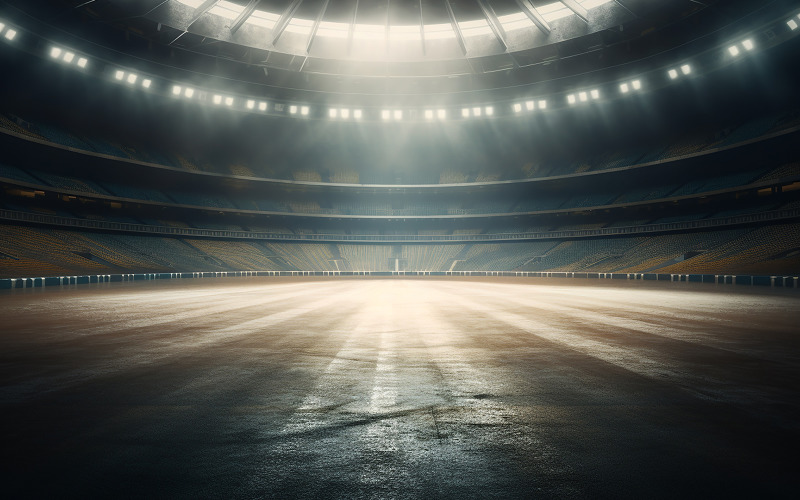 Race track arena with spotlights #456348 - TemplateMonster