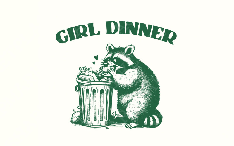 Meme de raton laveur PNG, T-shirt graphique amusant, marchandise Trash ...