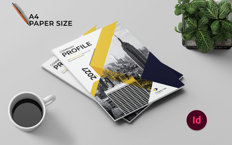 Company Profile Identity Template #462462 - TemplateMonster