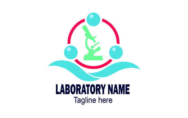 Medical Laboratory Logo design #462427 - TemplateMonster