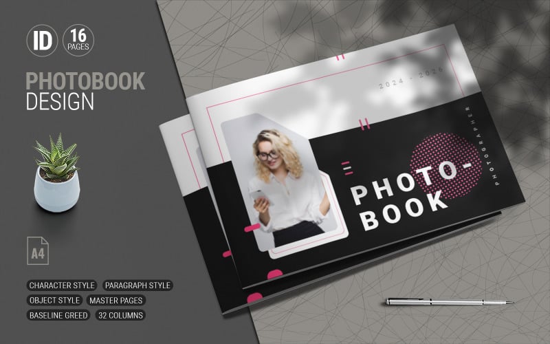 Photobook Portfolio Template (.indd) - TemplateMonster