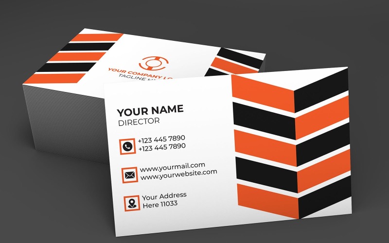 Premium Editable Business Card (New) - TemplateMonster
