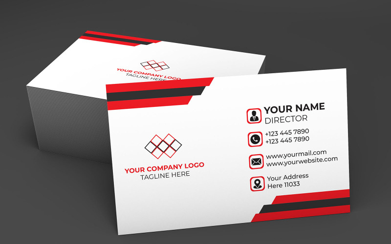 Professional Specialist Business (Card) - TemplateMonster