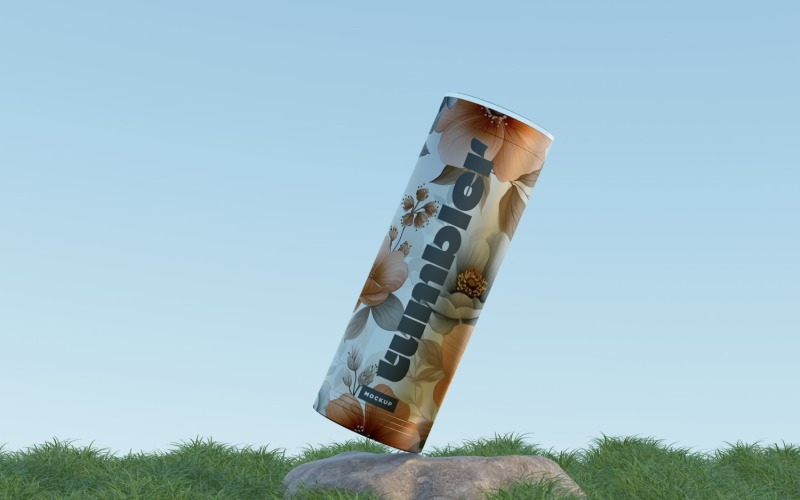 Tumbler Drinking Jar Mockup 100 #466090 - TemplateMonster