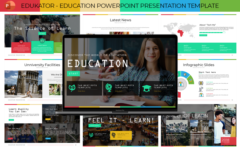 Edukator - Education Presentation Template - TemplateMonster