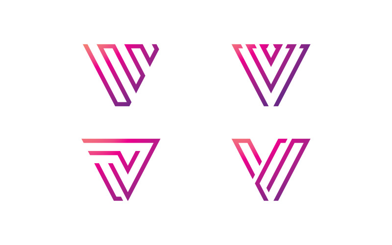 V Line Logo Design and template. Creative X icon initials Line Letters ...