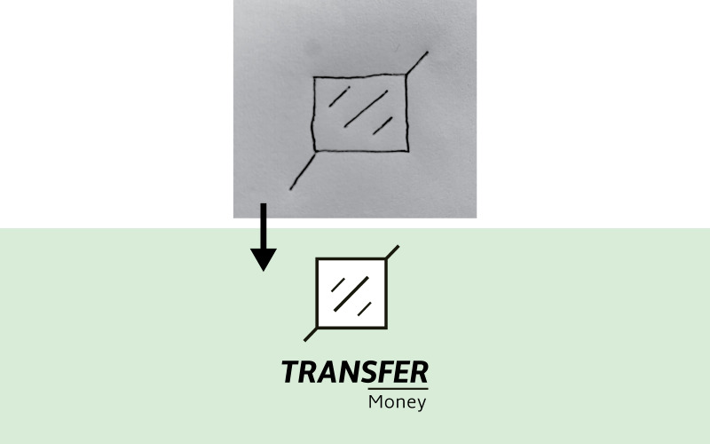 Transfer Money Logo Design Template #467301 - TemplateMonster