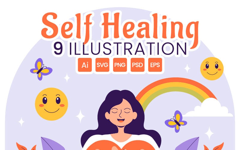 9 Self Healing Illustration #469716 - TemplateMonster