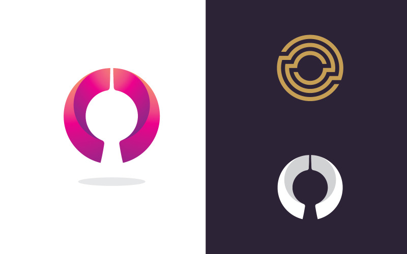 Letter O logo vector template, Creative Circle logo Letter initial logo ...