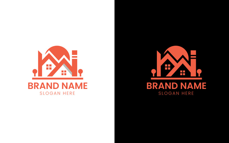 Emlak ev logosu-12-559 #470127 - TemplateMonster