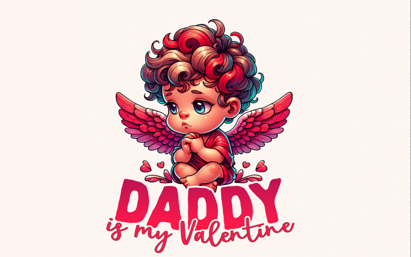 Papa est mon Valentin PNG, Sublimation de la Saint-Valentin, Saint ...