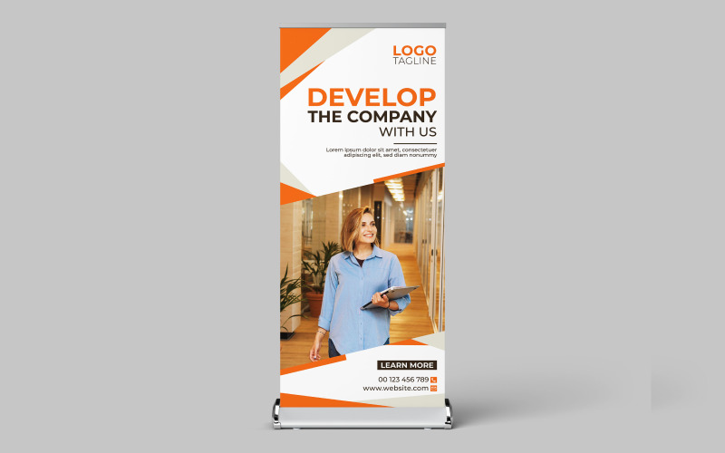 Presentation Roll Up Display Stand For Businesses