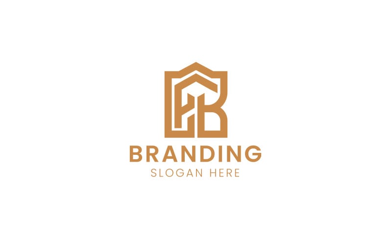 Letter FB home vector logo-625 #473889 - TemplateMonster