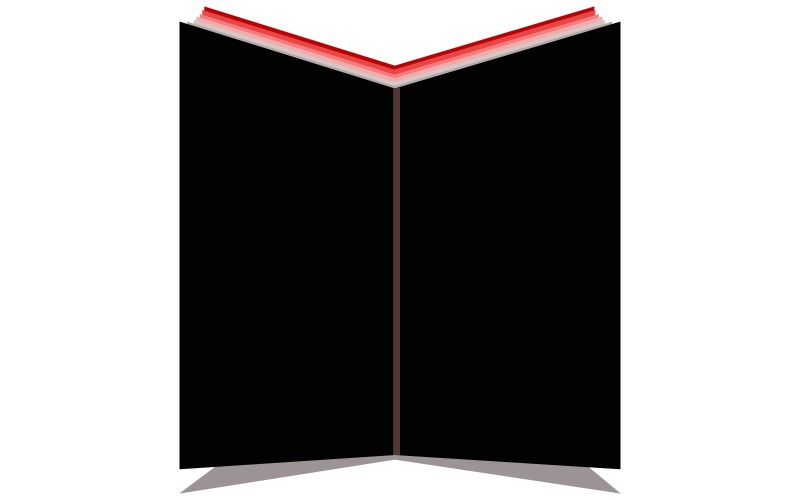 Book vector art illustration #474091 - TemplateMonster