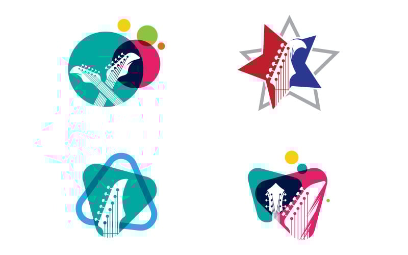 Tête de guitare, tête de guitare générale, instrument de musique ...