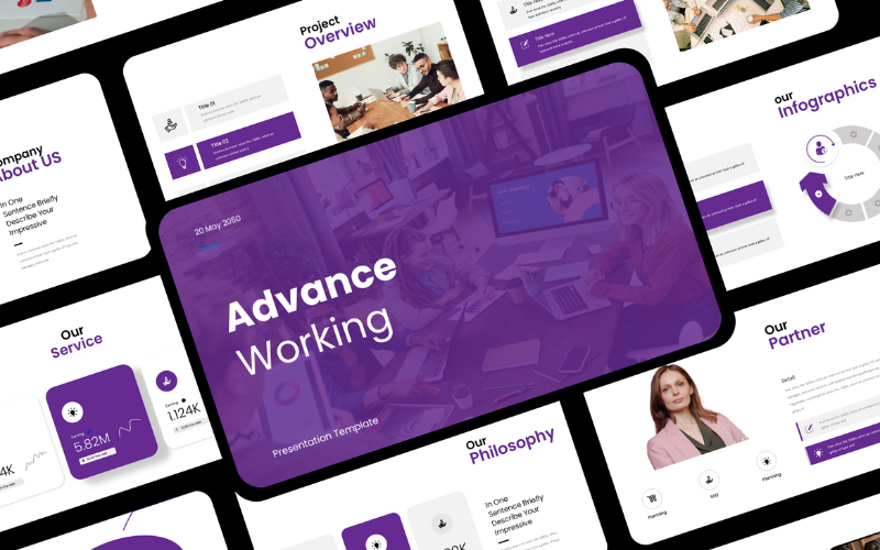 Advance - Business Presentation #485553 - TemplateMonster