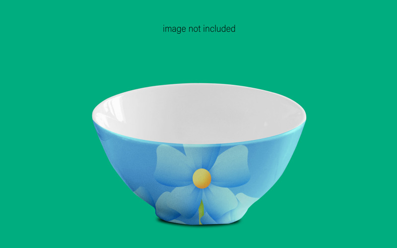 Realistic Bowl Mockup Design PSD Template - TemplateMonster