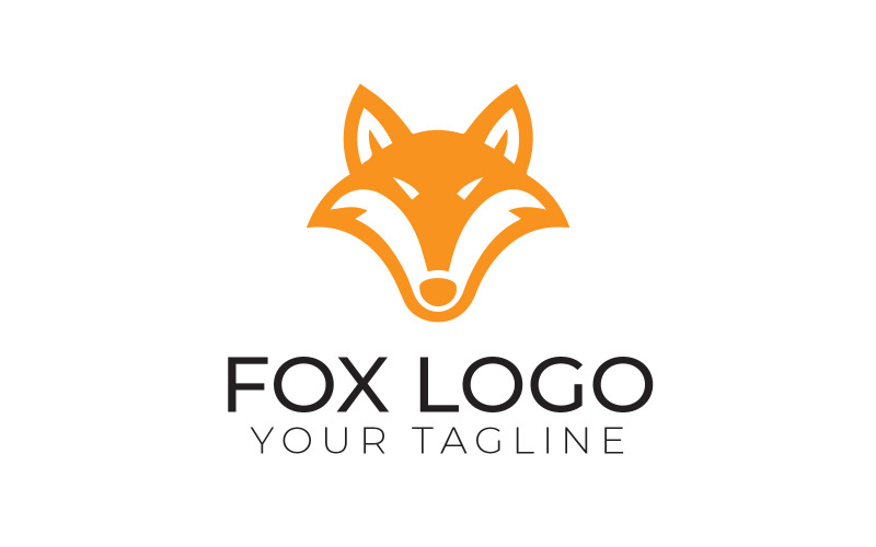 Minimal Fox Logo Template #488142 - TemplateMonster