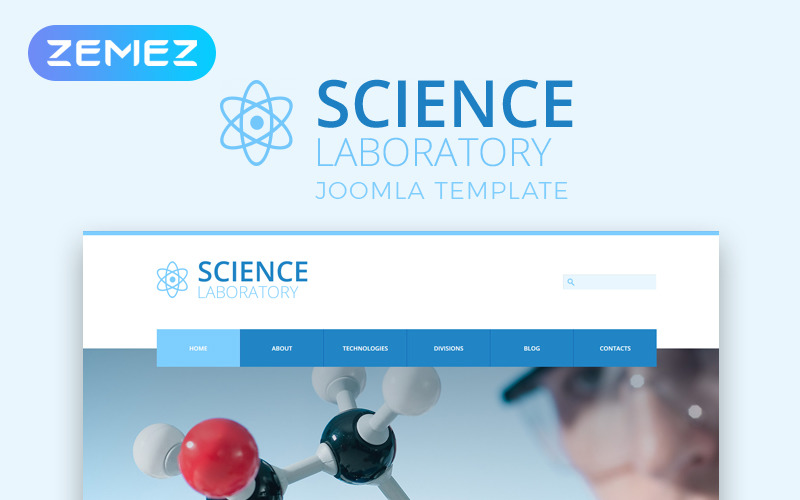 Science Laboratory - Science Laboratory Responsive Clean Joomla ...
