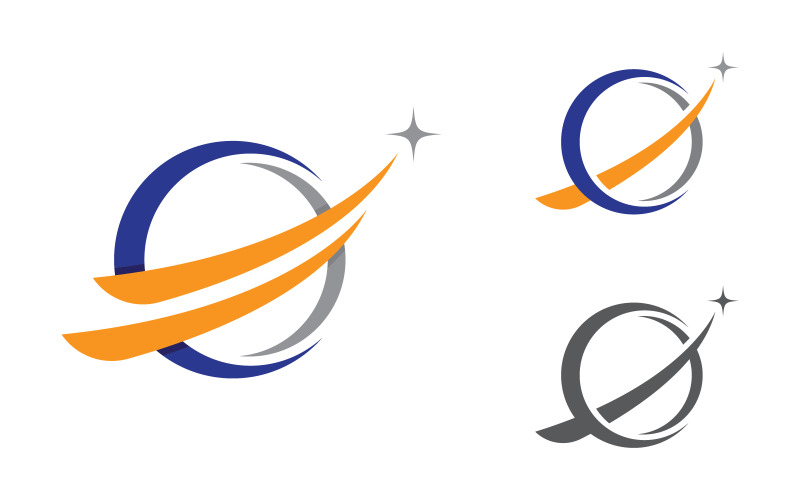 Daha hızlı konsept Logo Şablonu vektör simge illüstrasyon tasarımı v.12