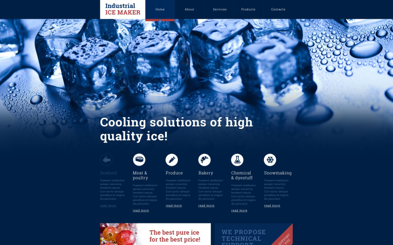 Water Treatment Website Templates