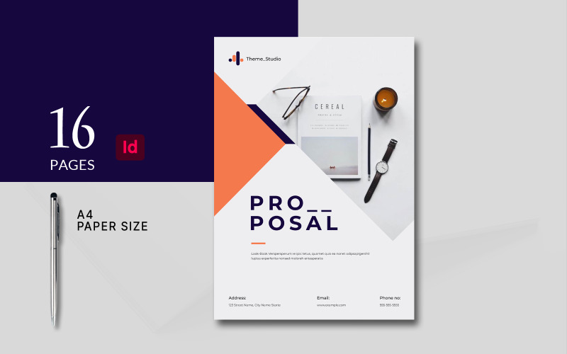 Business Proposal Template Layout 2025 - TemplateMonster