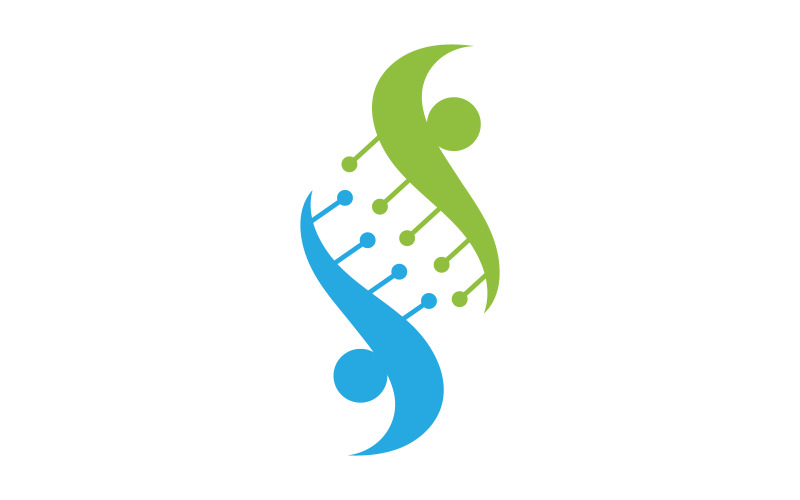 Sağlıklı yaşam Tıbbi Logo şablonu vektör çizim tasarımı v.7