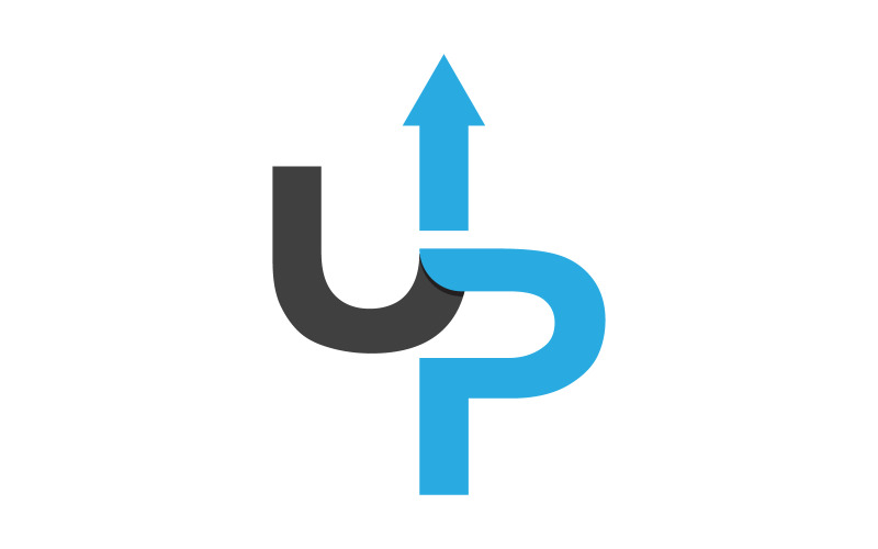 Büyüme yukarı ok Vektör simgesi tasarım çizimi v.7