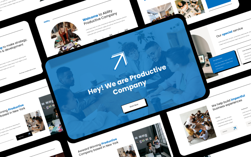 Product - Company Profile Presentation - TemplateMonster