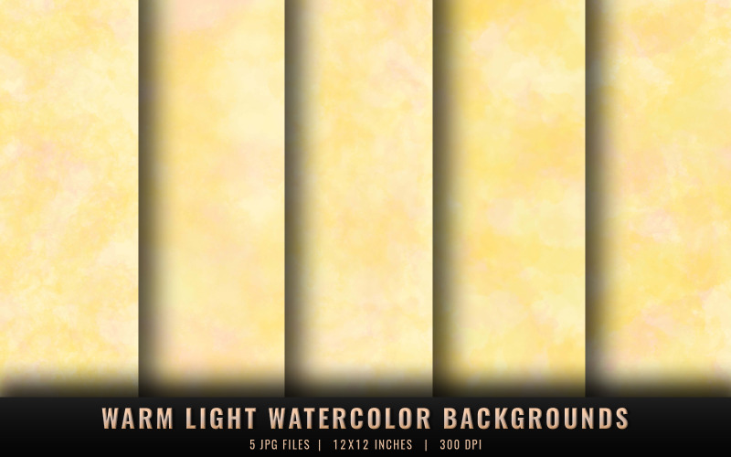 Warm Light Watercolor Backgrounds #491267 - TemplateMonster