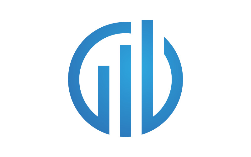Bilgi Grafik İşletme Finans Logo şablonu simge tasarımı v.7