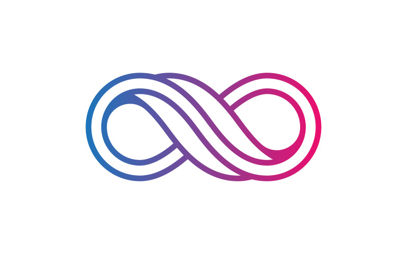 Infinity Loop motion Design Vector icon illustration v.22