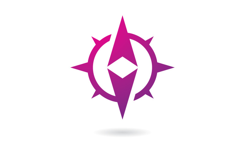 Compass Creative Concept Logo Design 11 - TemplateMonster