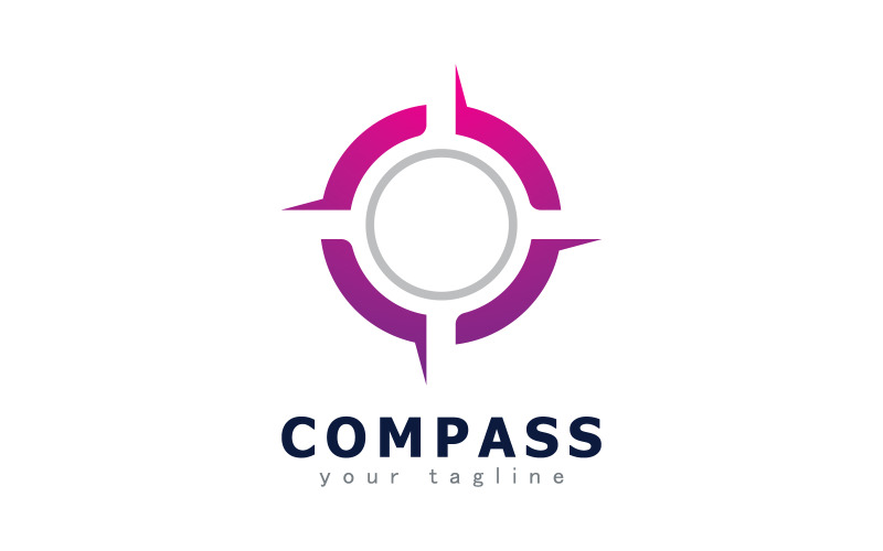 Compass Creative Concept Logo Design 5 - TemplateMonster