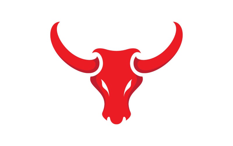 Taurus Logo vector icon illustration design template v.2