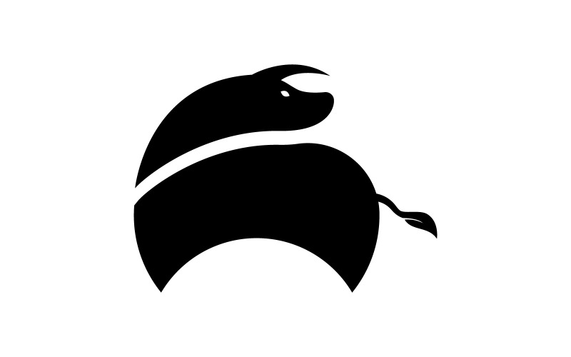 Taurus Logo vector icon illustration design template v.34